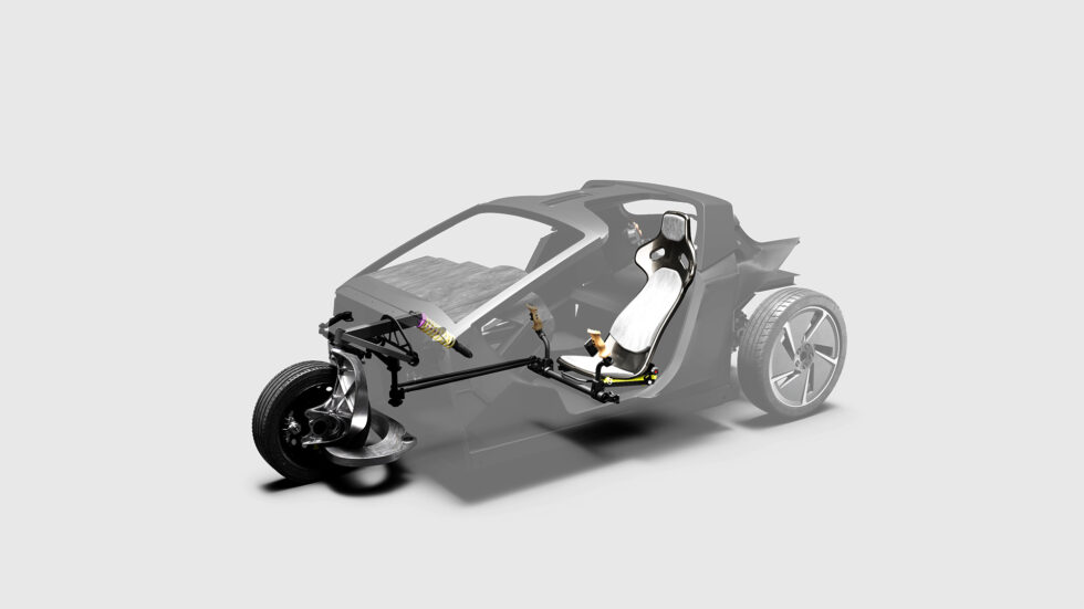 A round thing even without a steering wheel - TWIKE 5 presents optimized steering system - TWIKE